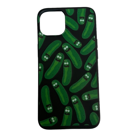Accessories | Green Pickle Print Iphone 13 Case | Poshmark